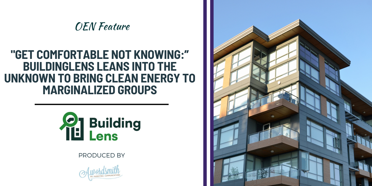 "Get comfortable not knowing:” BuildingLens leans into the unknown to ...